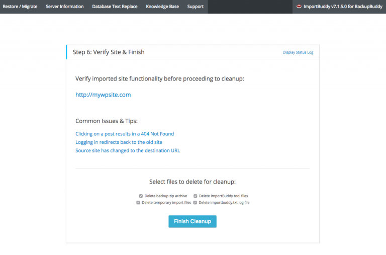 Een WordPress site kopiëren en migreren met BackupBuddy - WordPress Handleiding