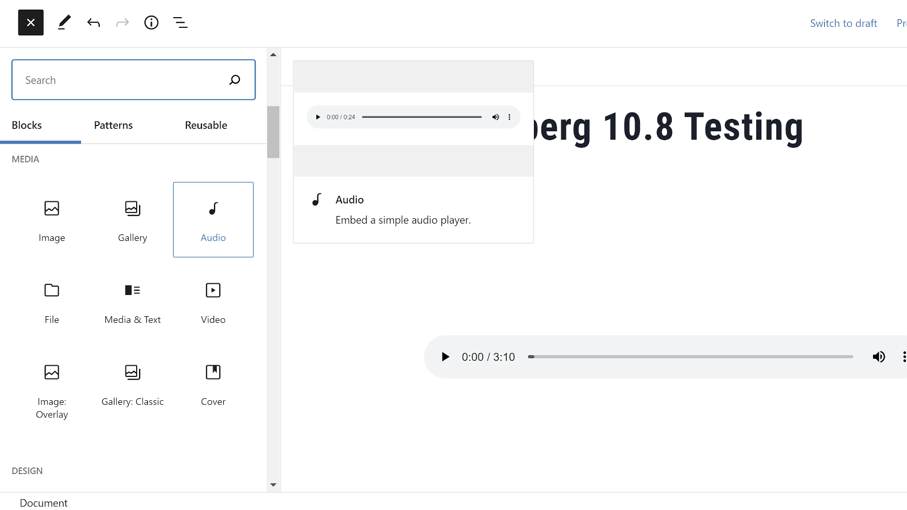 Gutenberg 10.8 is nu beschikbaar - WordPress Handleiding Gutenberg 10.8 is nu beschikbaar - WordPress Handleiding