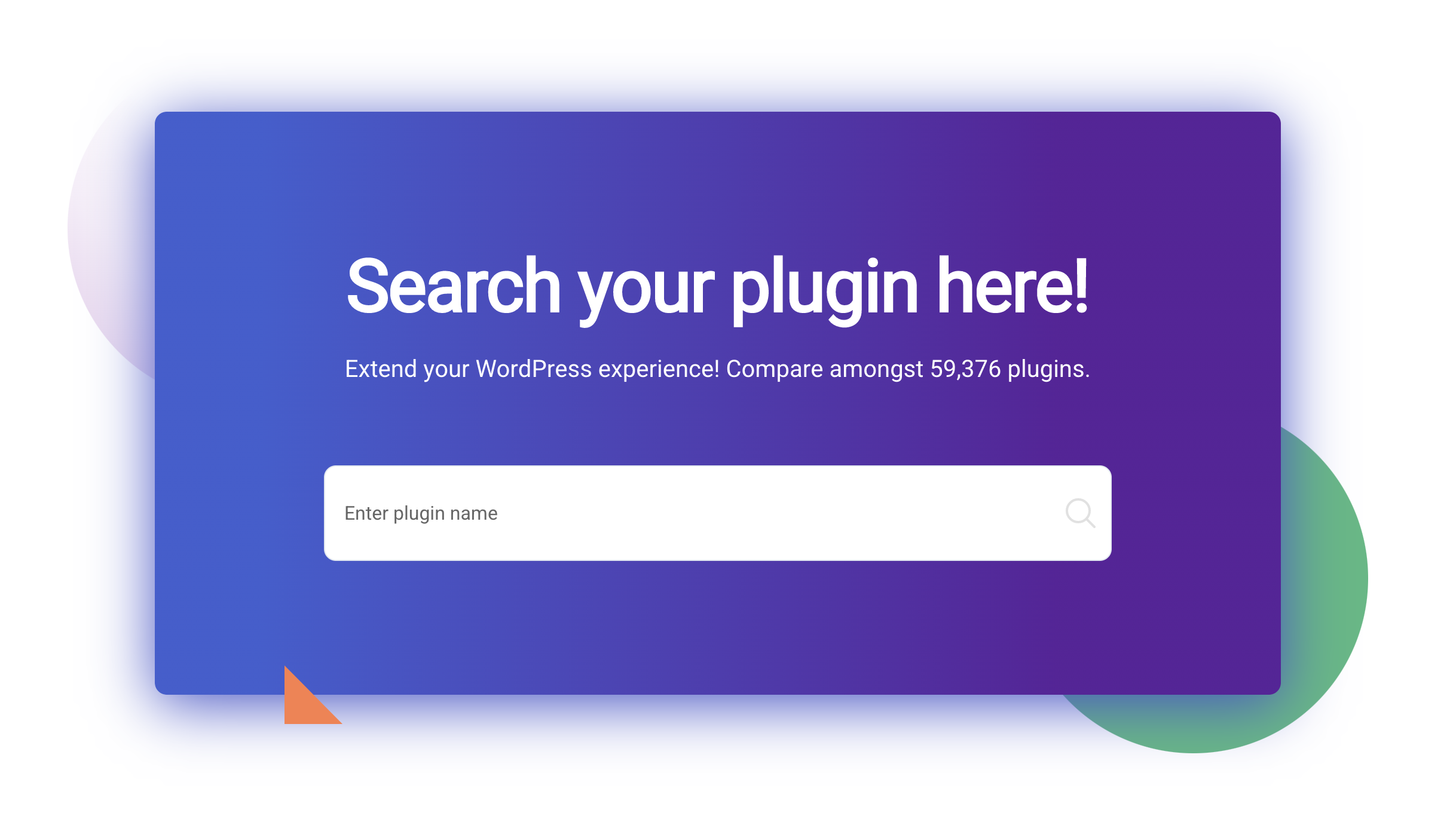 WordPress Plugin Compare Project (WPPC)