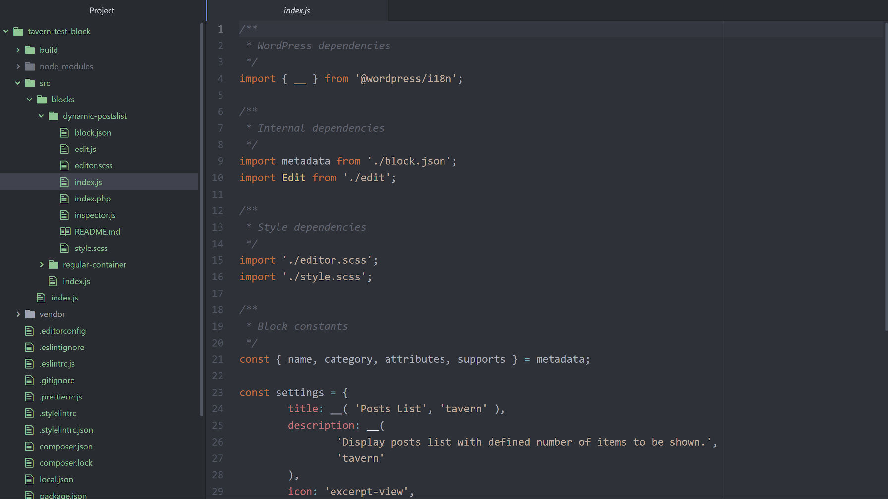Bouw statische of dynamische blokken met WP Block Builder